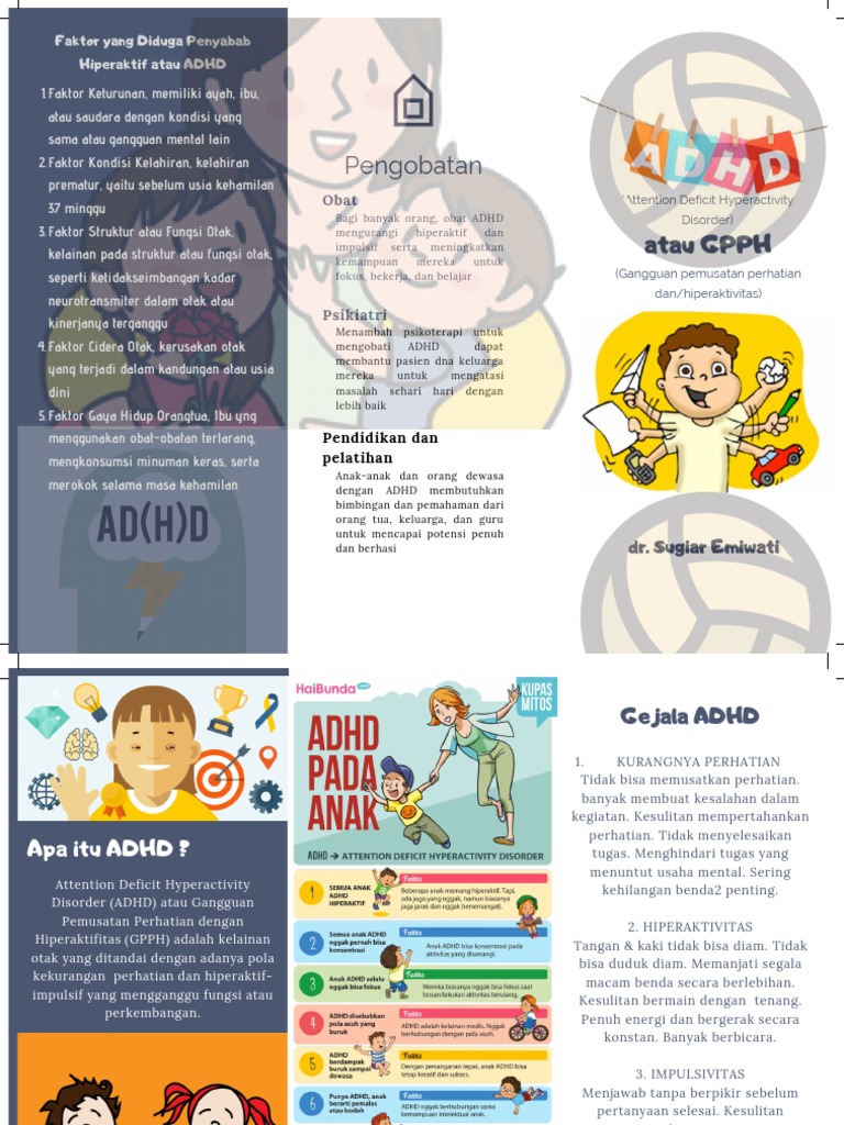 Leaflet ADHD Dr. Sugiar | PDF
