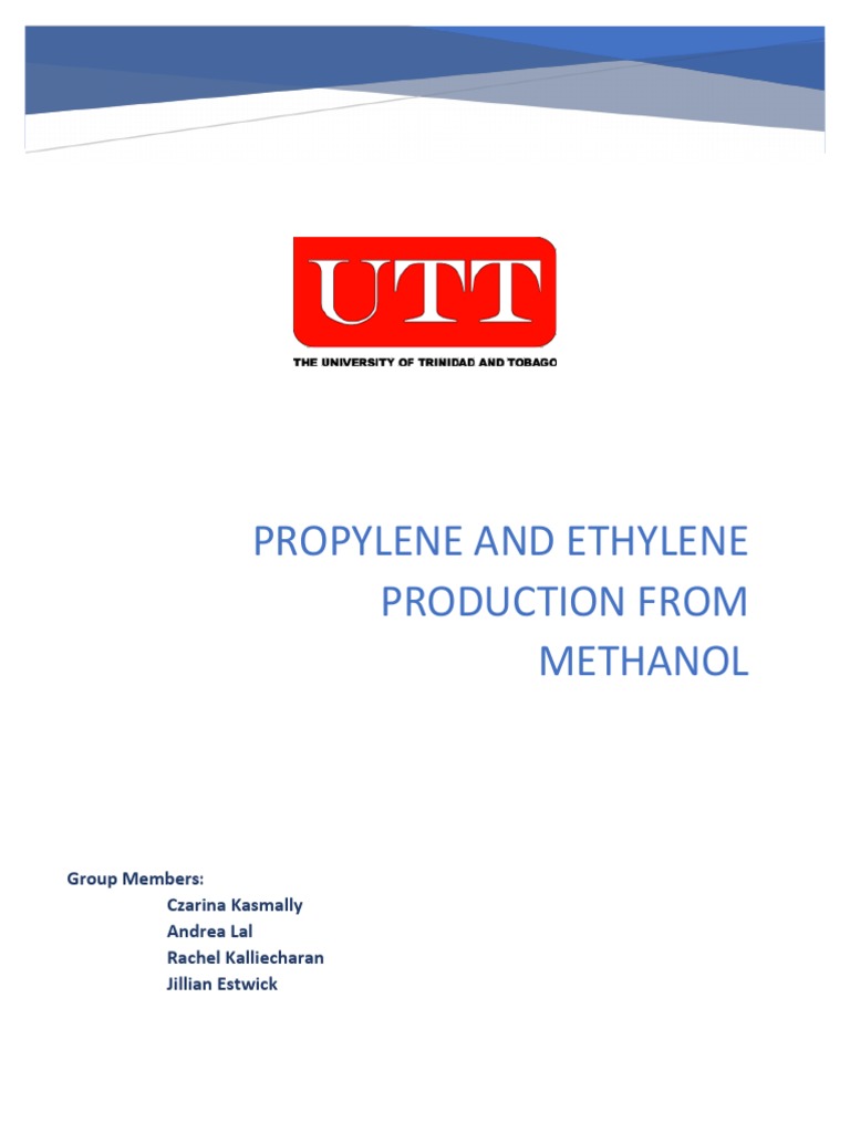 Propylene Final Project Write-Up | PDF | Petrochemical | Polyethylene