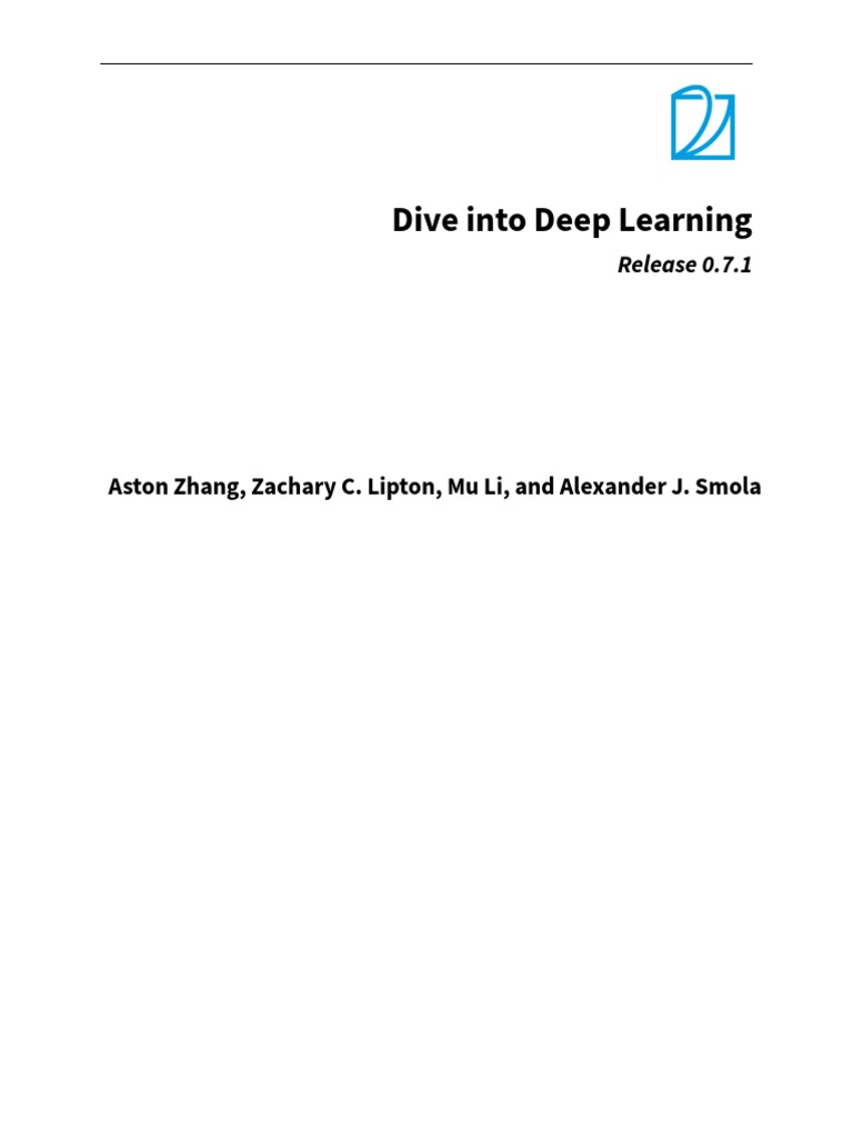 Dive Into Deep Learning | PDF | Regression Analysis | Derivative
