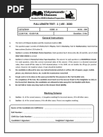 Fiitjee Phase Test Paper | PDF | Ion | Circle