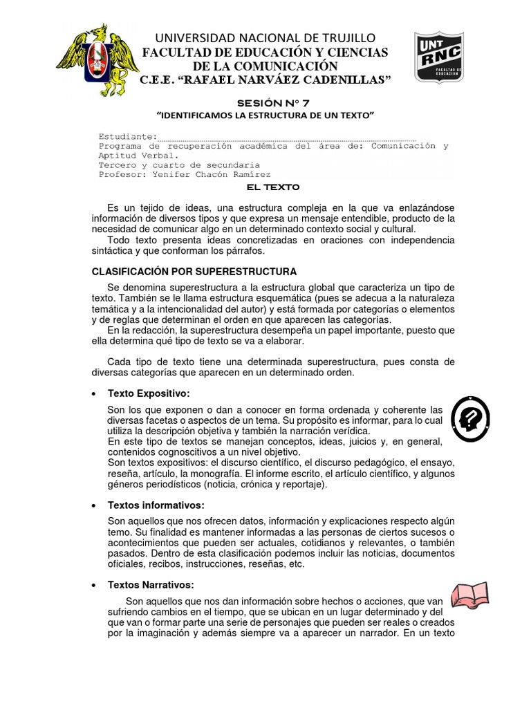 Práctica de Estructura de Texto y Ordenamiento de Textos | PDF ...