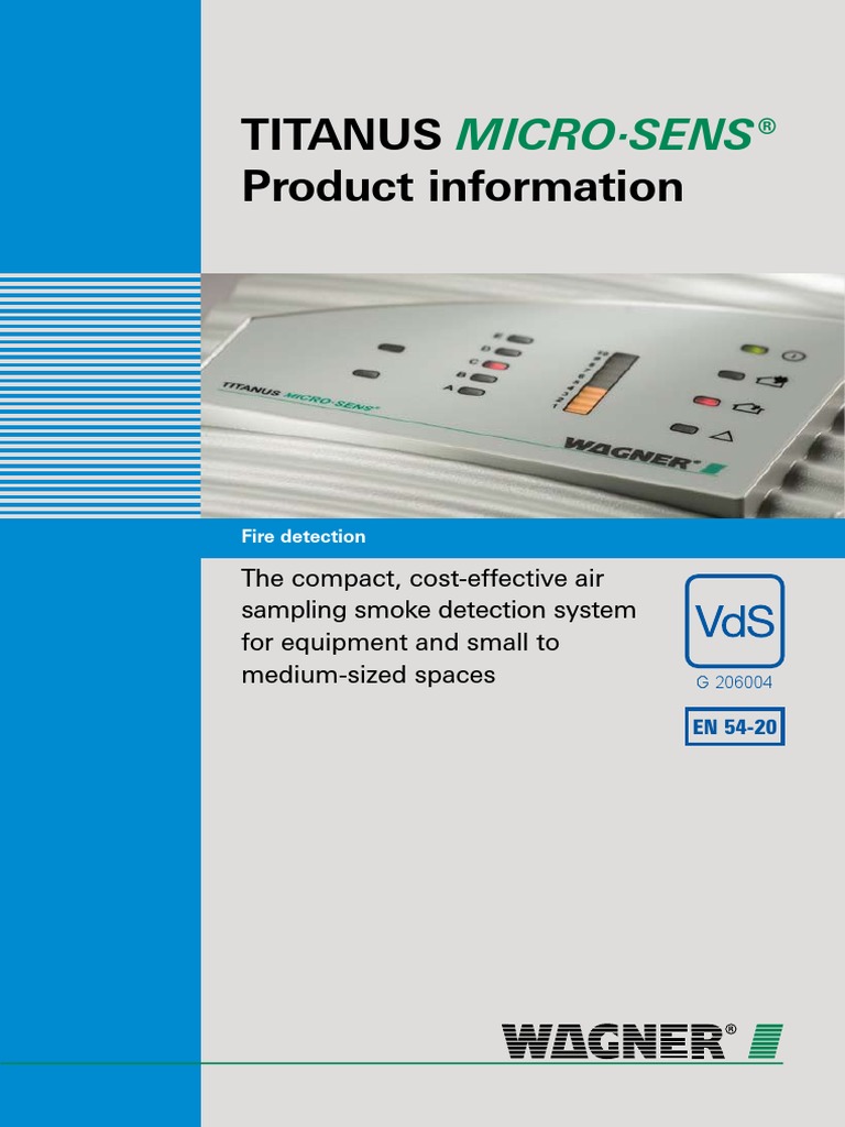 Wagner Titanus Microsens e | PDF | Smoke | Electrical Engineering