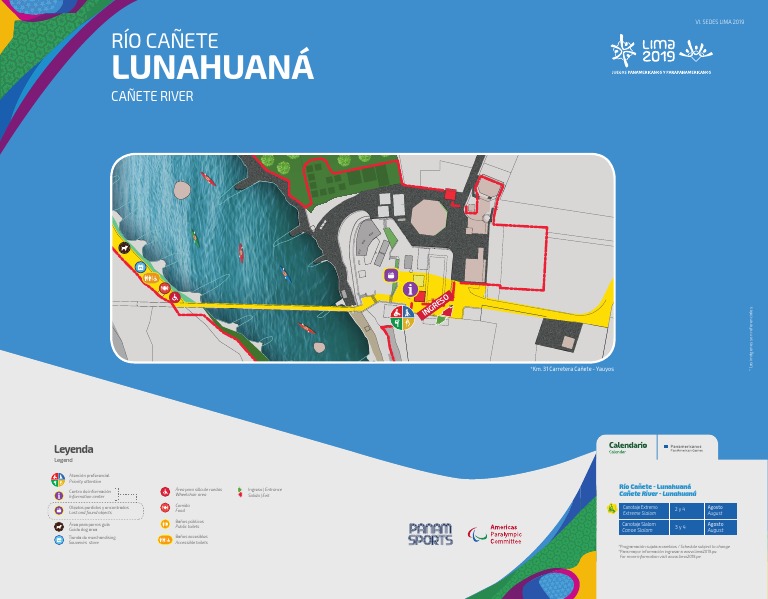 Mapa y Ubicación de Lunahuaná | PDF