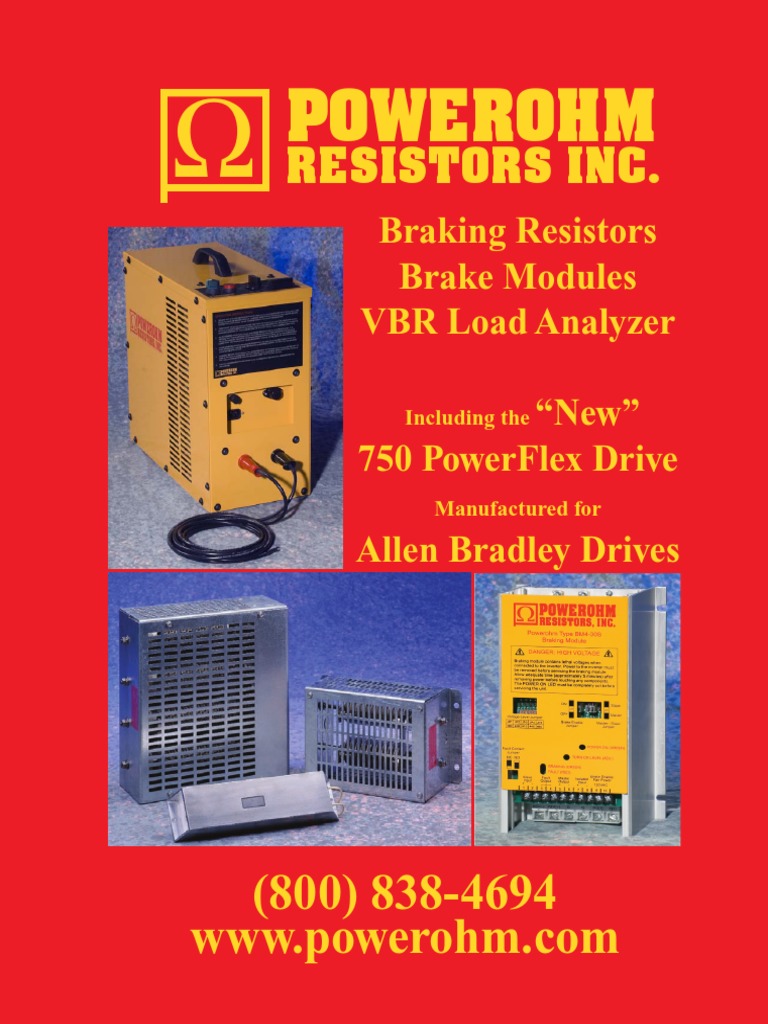 Selection Guide - Power Ohm Resistors PDF | PDF | Resistor | Websites