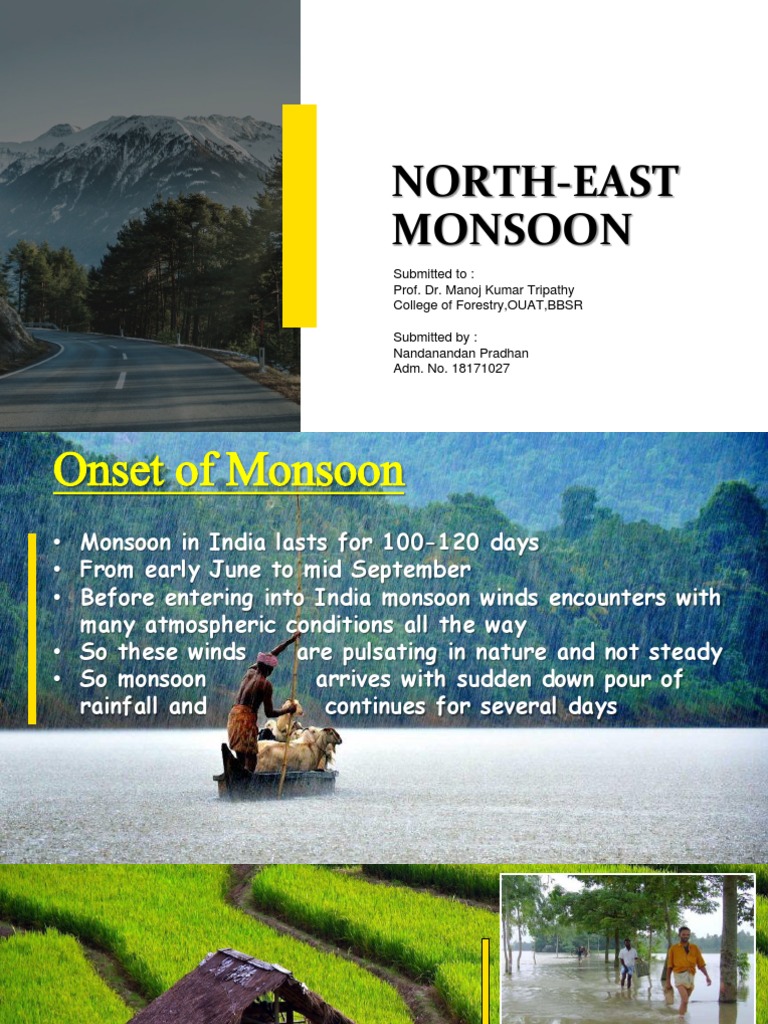 North-East Monsoon in India | PDF | Monsoon | Natural Hazards