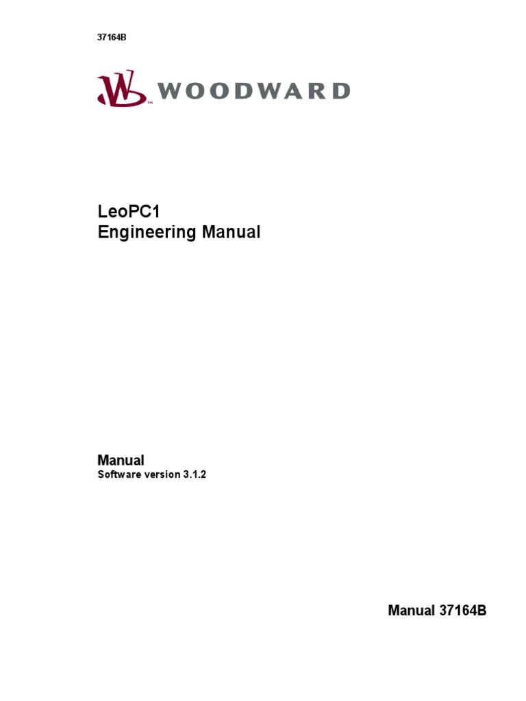 Woodward Leo PC 37164 - B | PDF | Modem | Device Driver