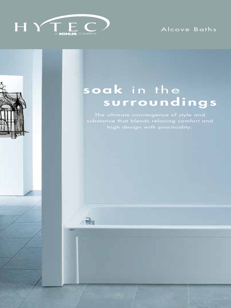 Hytec Alcove Bath Brochure Final | PDF | Building Engineering ...