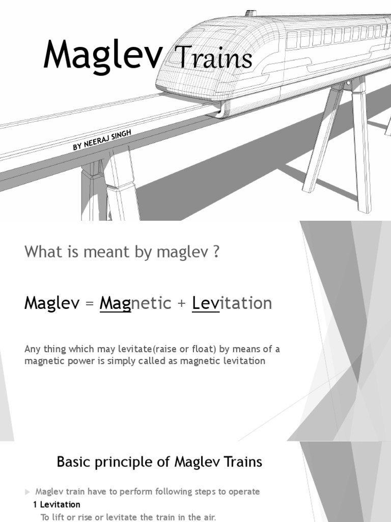 Maglev Trains | PDF | Train | Propulsion