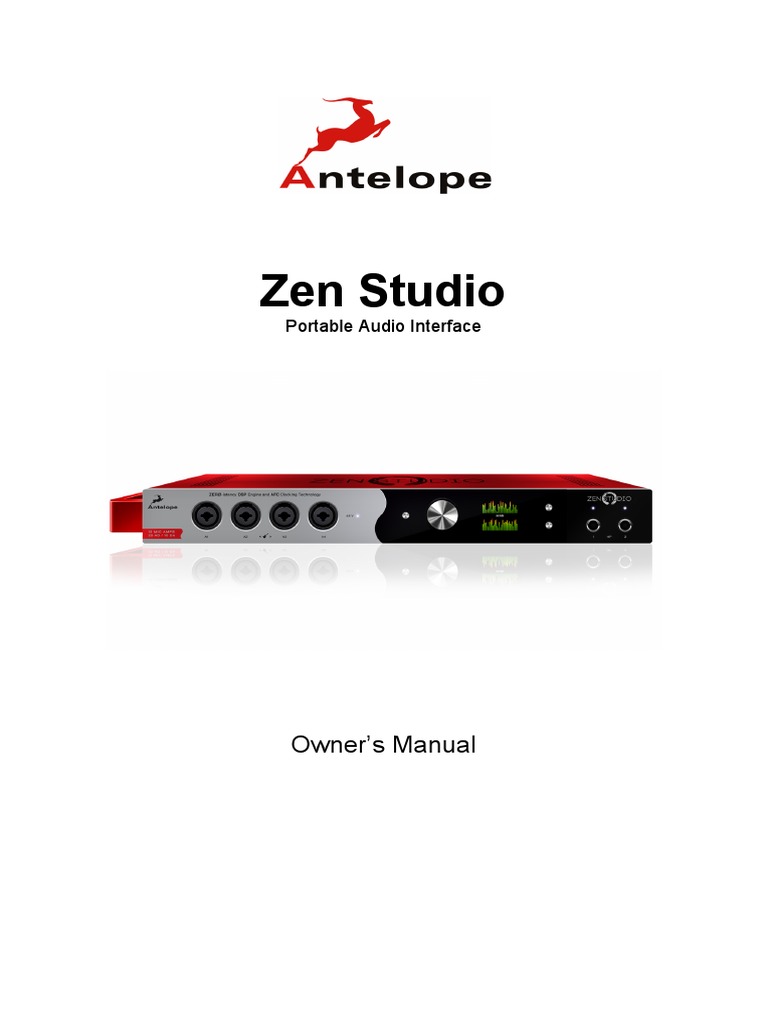 Zen Studio Online Manual Changes Last | Download Free PDF | Usb ...