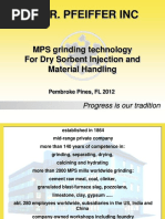 MASTER Presentation VRM PFEIFFER | PDF | Mill (Grinding) | Bearing (Mechanical)