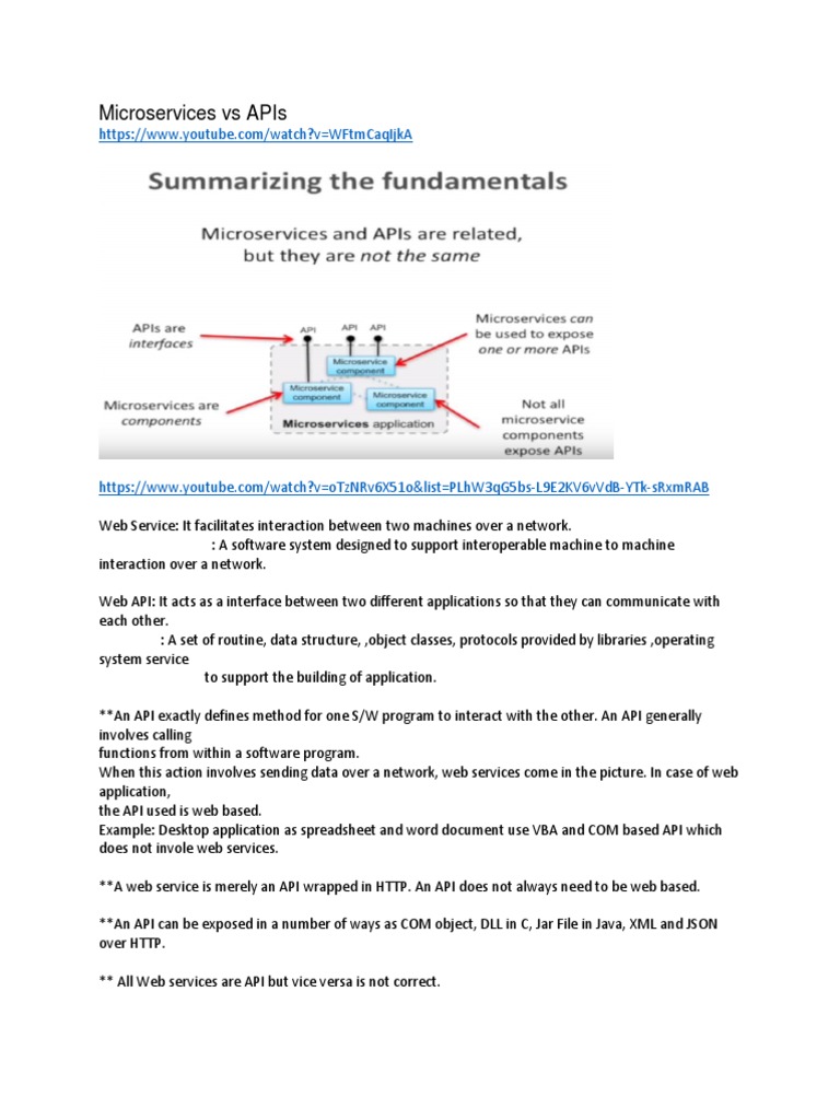WEB SERVICE Vs WEB API | PDF | Representational State Transfer | Web Service