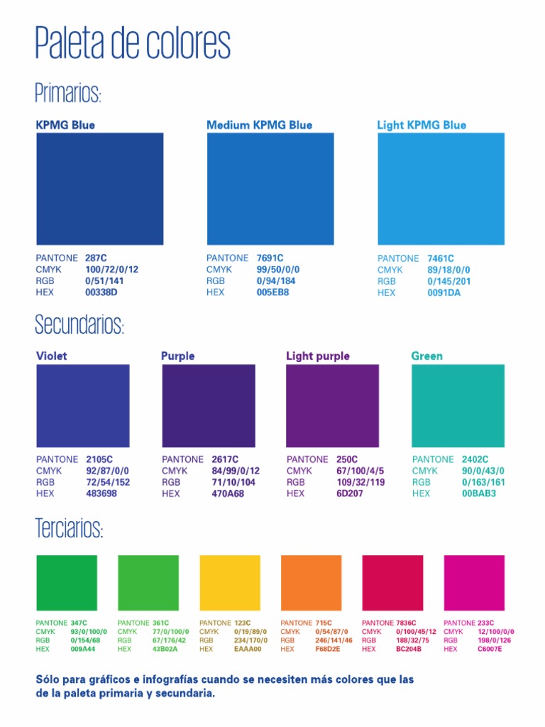 Paleta de Colores | PDF | Publicación | Tecnología de información y ...