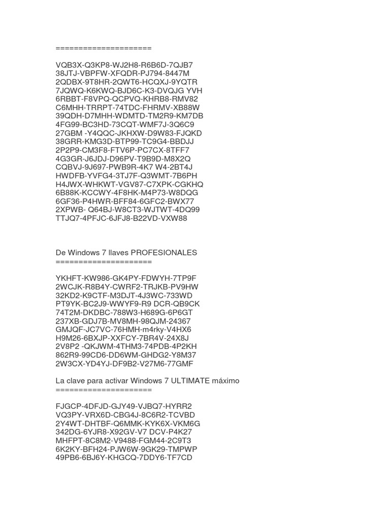 Windows 7 Activation Keys Pdf Dell Personal Computers 0388