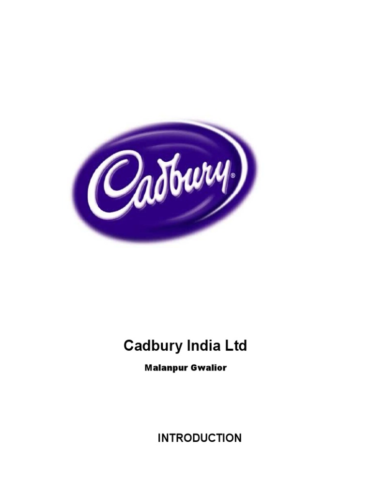 Cadbury India LTD: Malanpur Gwalior | PDF | Dividend | Chocolate