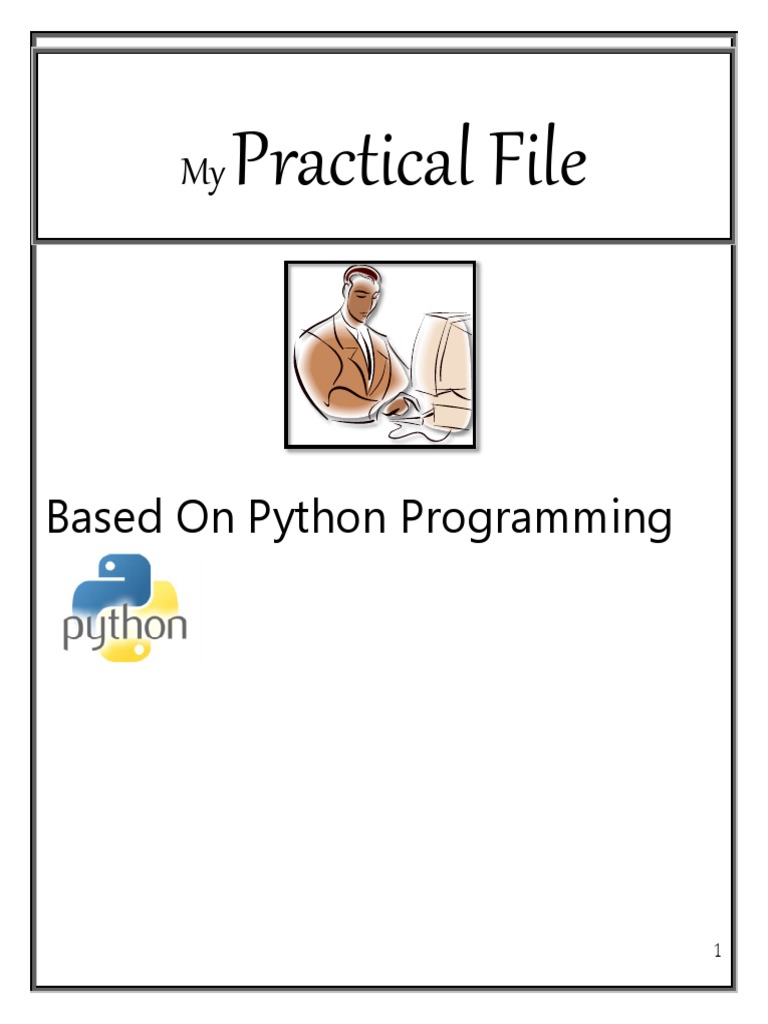 My Practical File | PDF | Python (Programming Language) | Matrix (Mathematics)