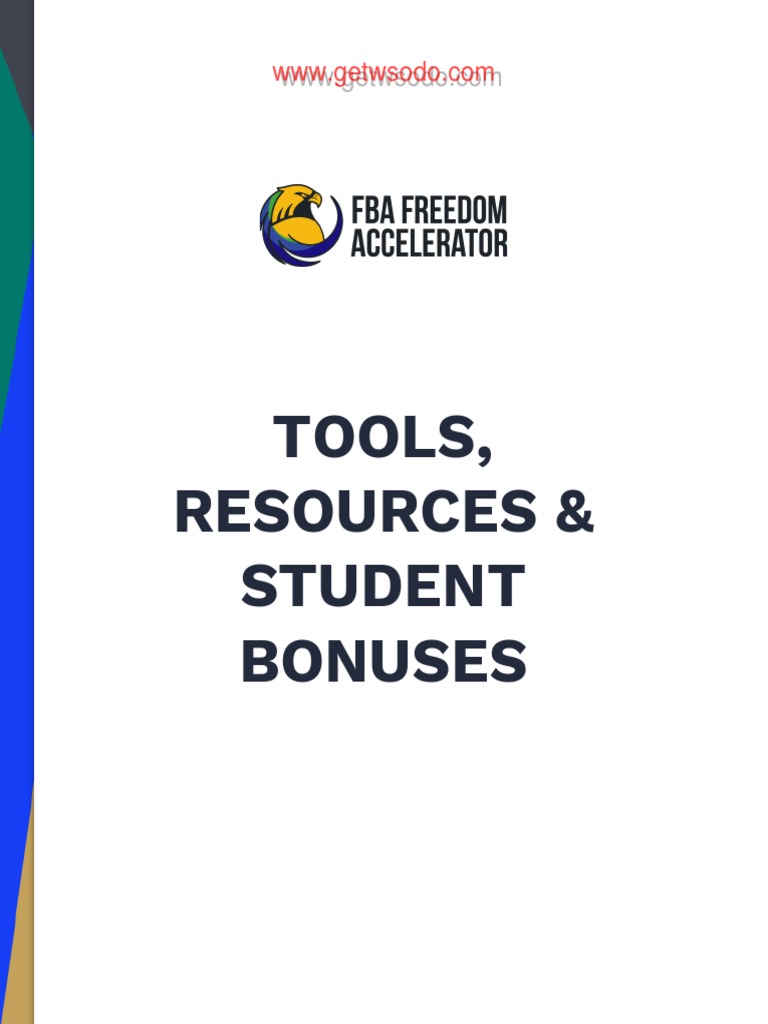 Student Bonuses & Resources | PDF | Barcode | Computing