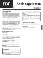 Thromborel - S Instrucciones de Uso | PDF | Coagulación | Sangre