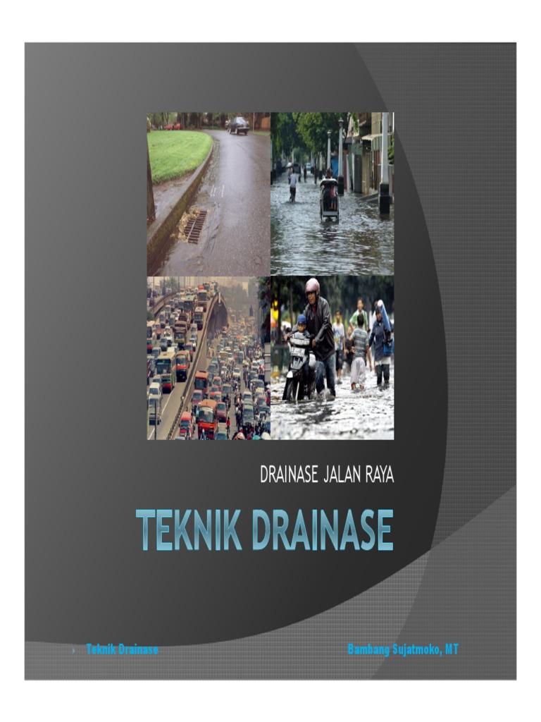 Teknik-drainase-Drainase Jalan Raya | PDF
