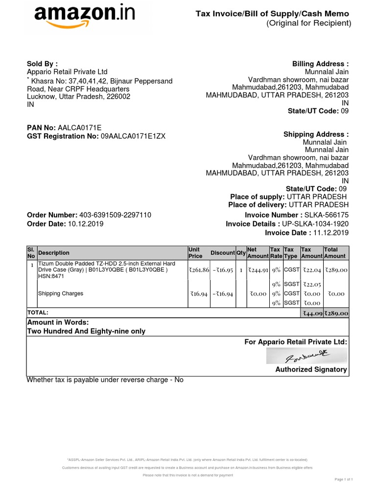 HD Case Invoice | PDF | Invoice | Government Finances