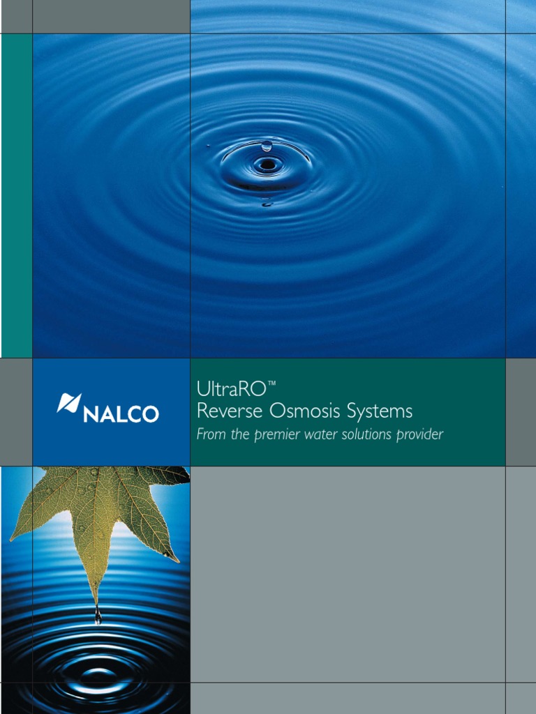 Nalco Reverse Osmosis | Purified Water | Water Purification