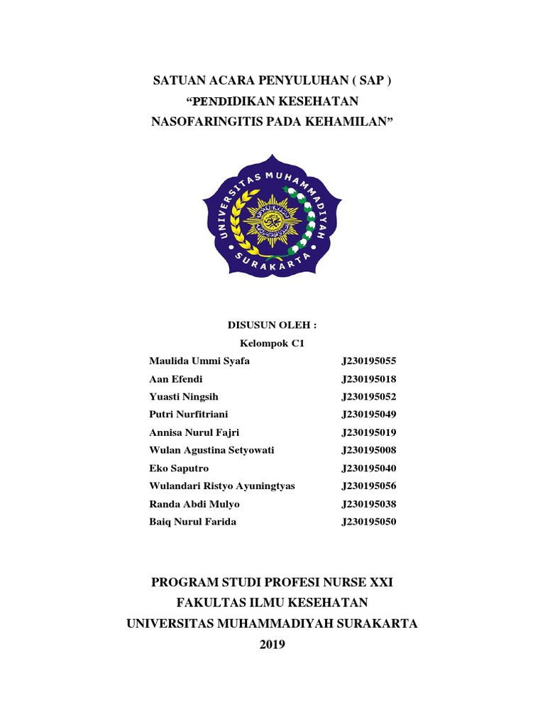 NASOFARINGITIS | PDF