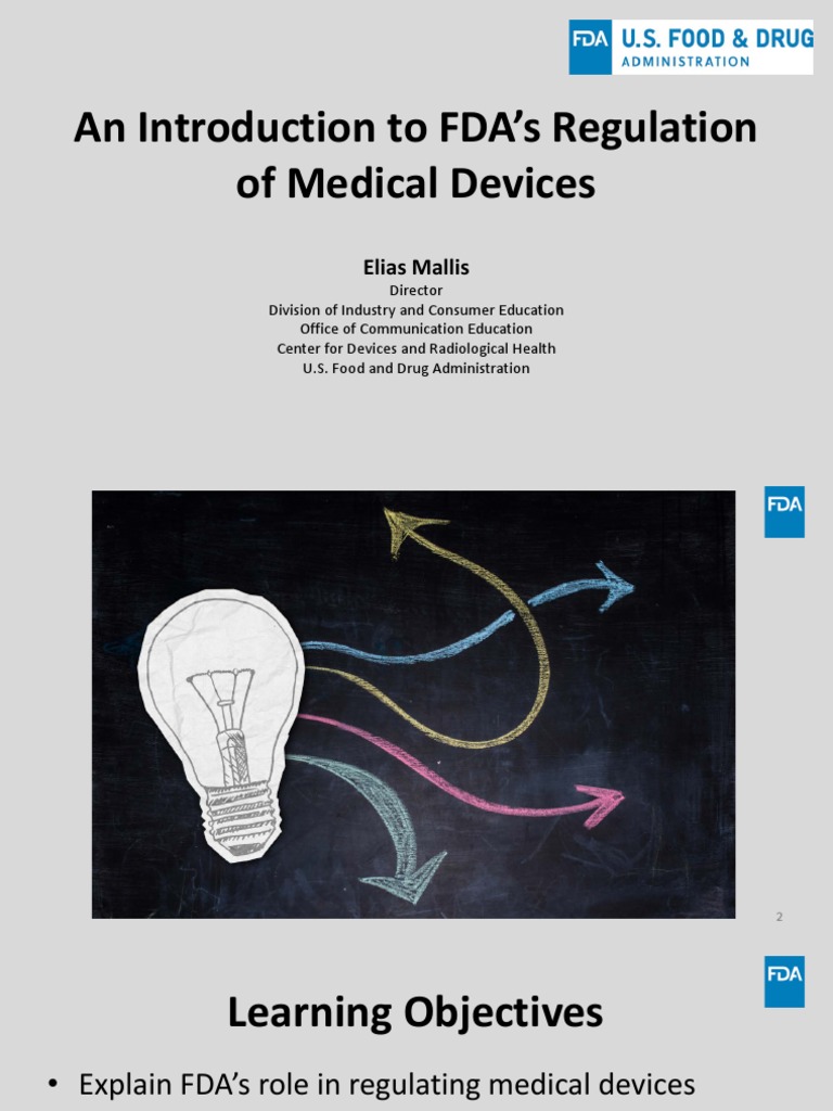 FDA Regulation of Medical Devices | PDF | Federal Food | Medical Device FDA Regulation of Medical Devices | PDF | Federal Food | Medical Device
