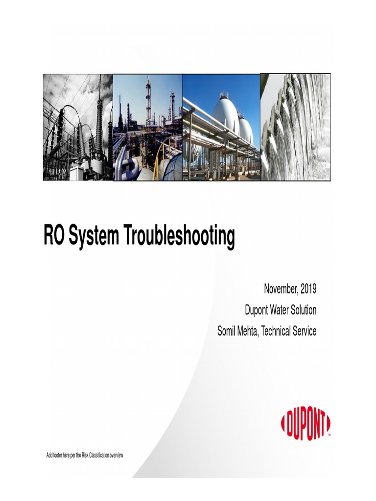 RO System Troubleshooting PDF | PDF | Sodium Hydroxide | Ph
