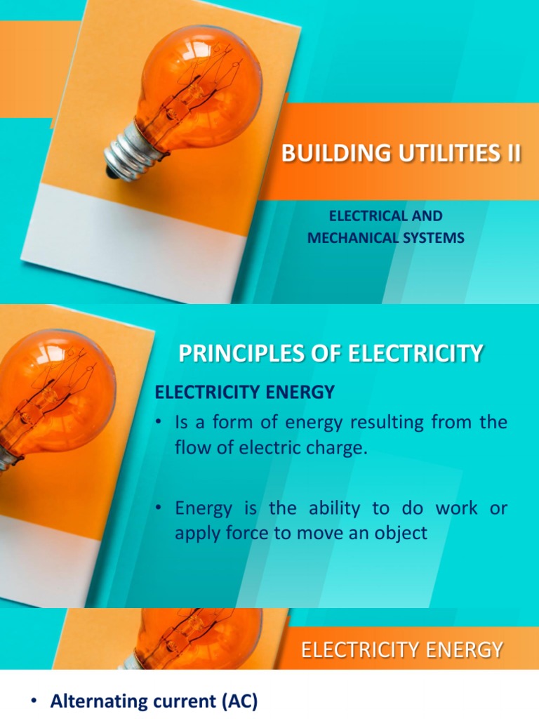 Building Utilities Ii | PDF | Electrical Wiring | Electric Current