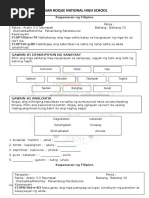 Pagsasaling Wika-Worksheets | PDF