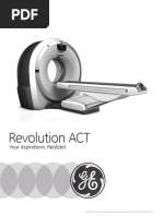 GE CT Revolution Maxima | PDF | Ct Scan | Medical Imaging