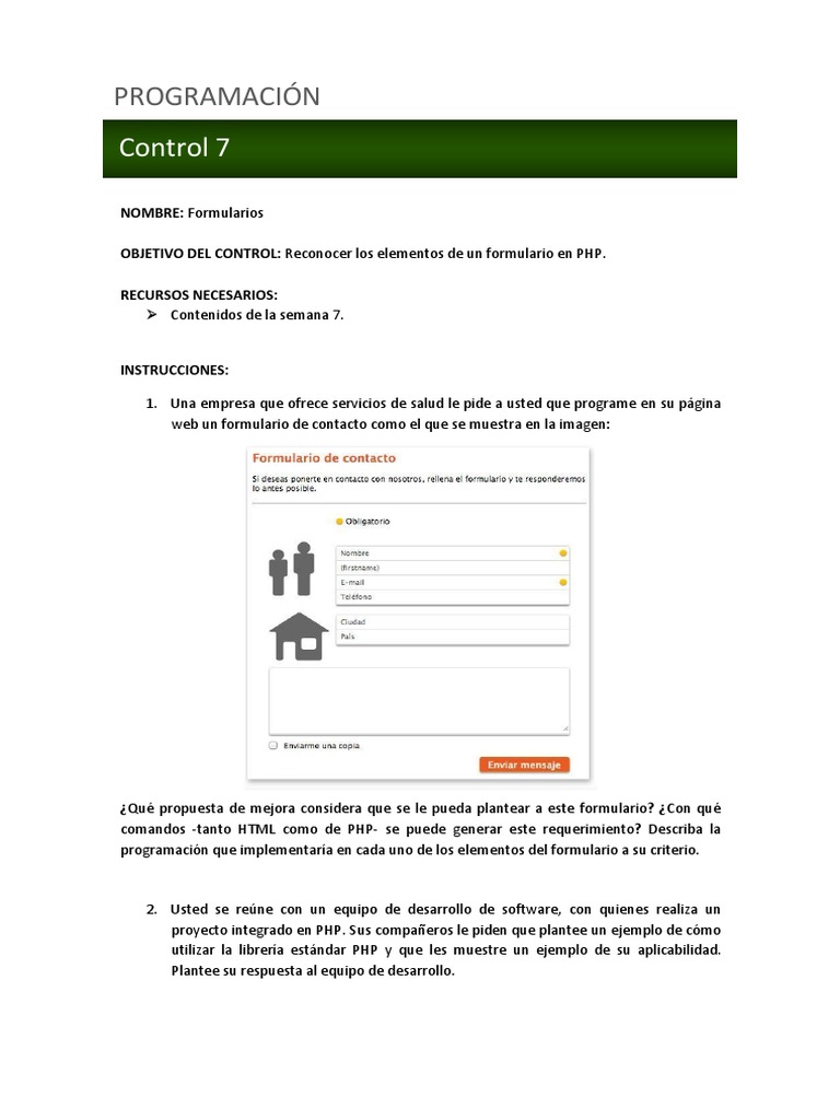 07 Programacion Controlv1 | PDF | Negocios | Tecnología