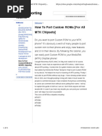 All-In-One ROM Porting Guide by AlphaGeek | PDF | Booting | Porting