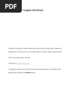 Testosterone Cheat Sheet | PDF