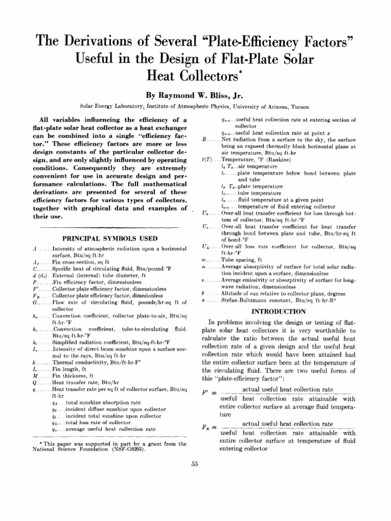 He Derivations of Several "Plate-Efficiency Factors" Useful in The ...