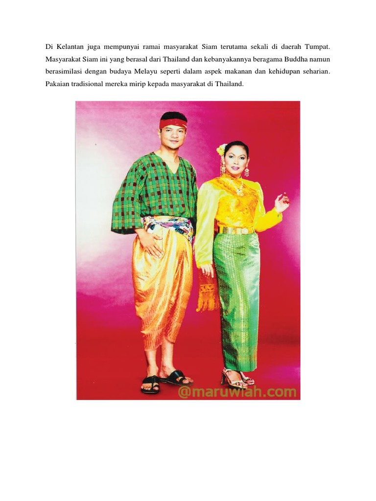 Masyarakat Siam di Kelantan | PDF