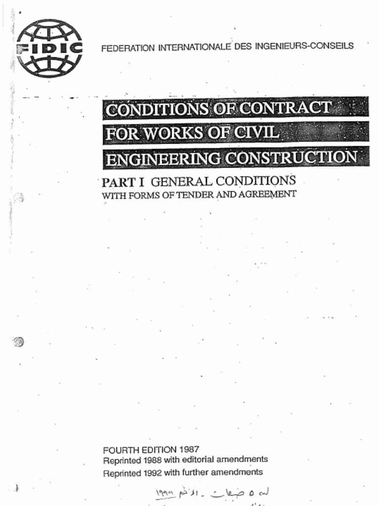 Fidic Clac PDF | PDF