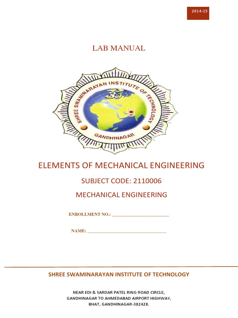 Eme Lab Manual | PDF | Internal Combustion Engine | Pump