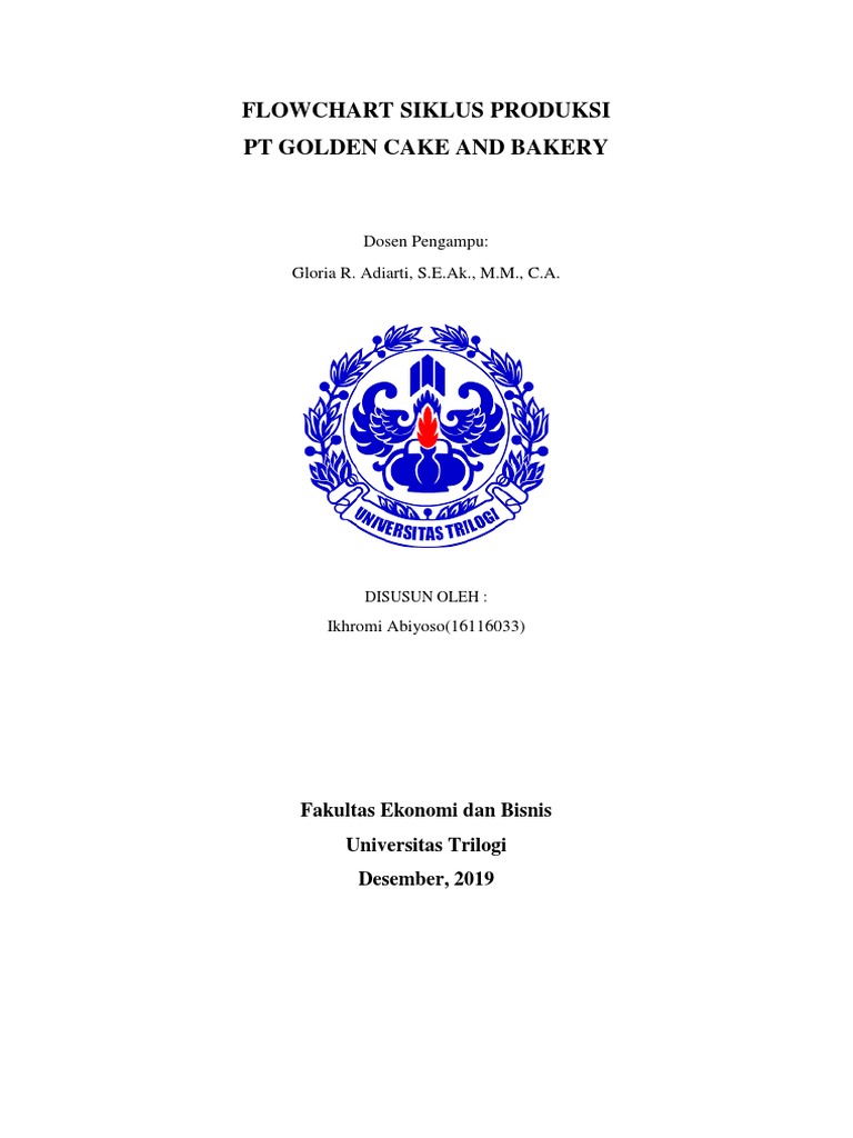 Flowchart Siklus Produksi | PDF