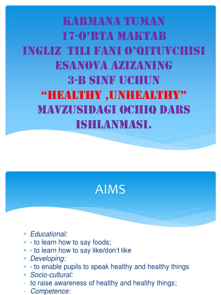 3-b Ochiq Dars | PDF