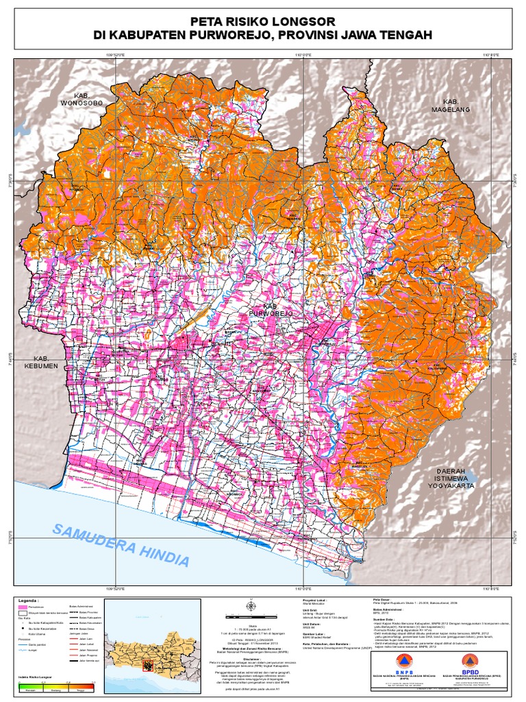Peta Risiko Longsor | PDF