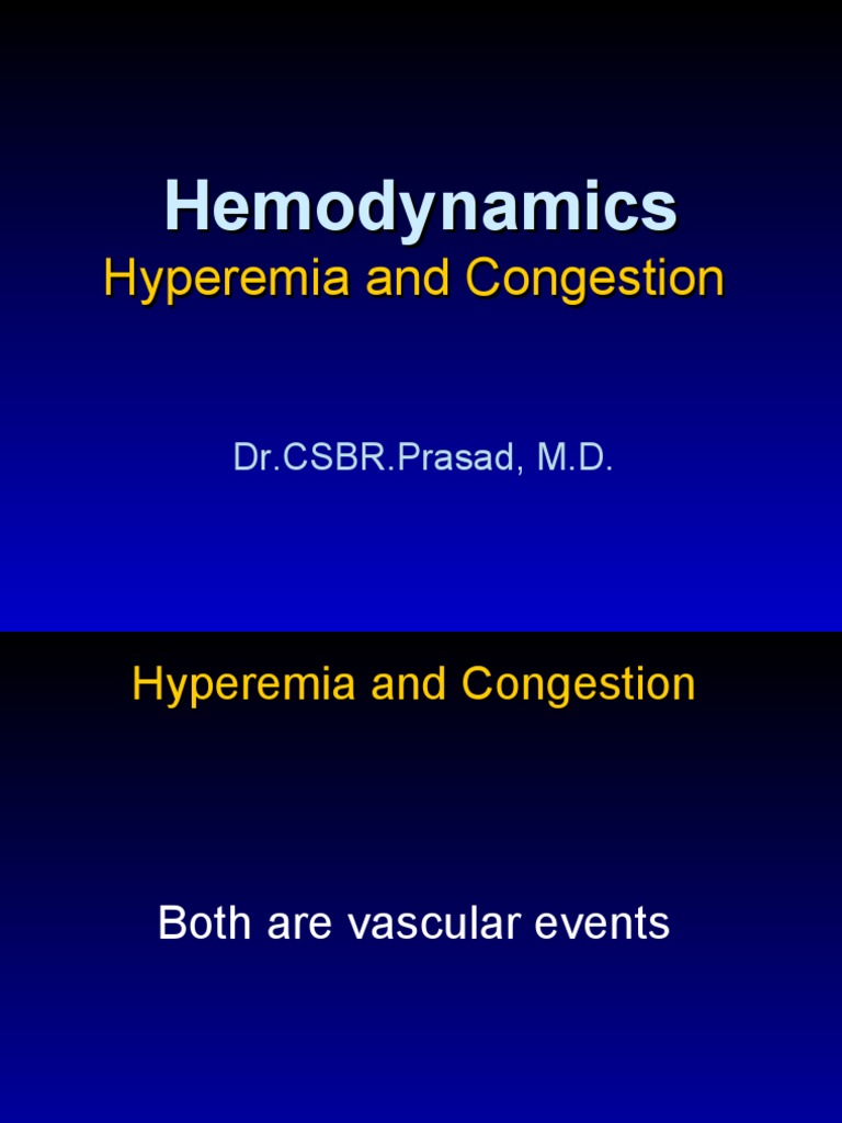 Hyperemia Congestion | PDF | Liver | Heart Failure