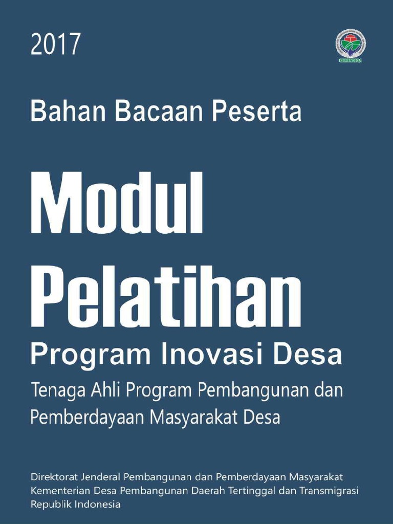 123dok - Donwload Modul Program Inovasi Desa - INFODES PID PDF | PDF