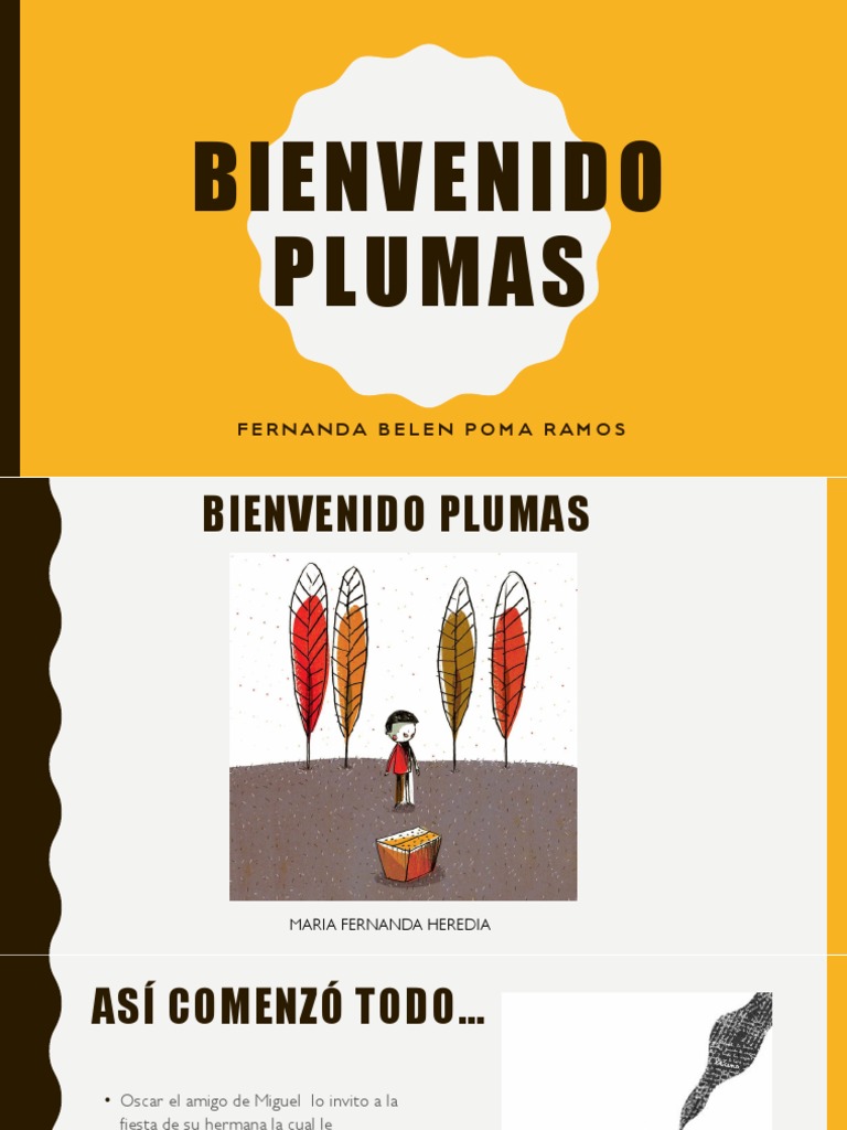 Bienvenido Plumas | PDF