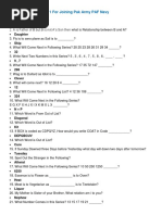 ISSB Initial Test Practice Paper | PDF