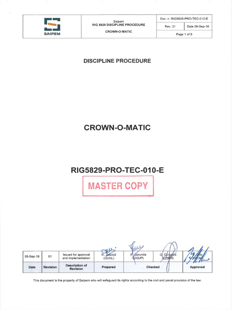 R - Crown-O-Matic | PDF