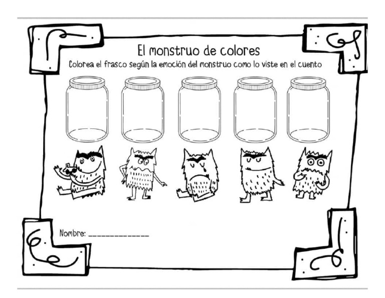 Frascos de Emociones | PDF