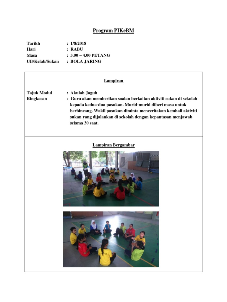 Program PIKeBM | PDF