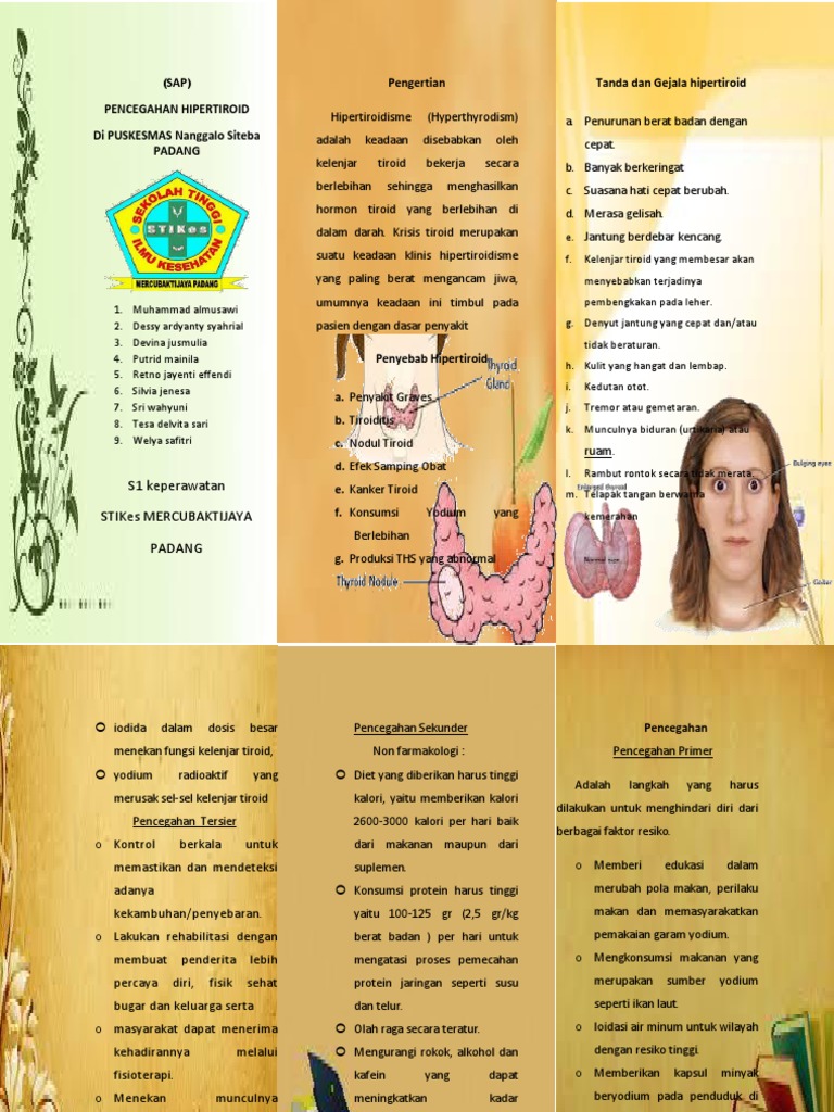 Leaflet Hipertiroid | PDF