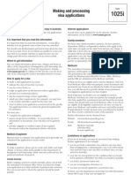 Australia Visitor Visa Form - 1419 PDF | PDF | Travel Visa | Cheque