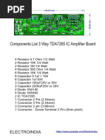 ELECTROINDIA - 150 Watts Mono Amplifier Board DIY With 2sc5200, 2sa1943 ...